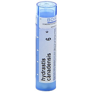 Boiron Hydrastis Canadensis 6C, 80 Pellets, Homeopathic Medicine for Postnasal Drip