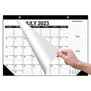 Kyweel 2024-2025 Desk Calendar, 12 Month Desk Calendar/Wall Calendar Combo, 17" x 12", January 2024-December 2024, Highlight Holidays, Planning Calendar, Thick Paper