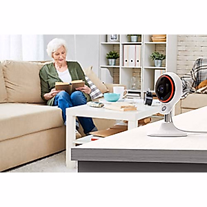 Motorola Focus71 Indoor Security Camera System - Surveillance, Elderly, Pet, Baby Monitor with Two-Way Audio Talk - Mountable Base, 1080p Video, 90-Degree Wide Angle View, Low Light and Night Vision