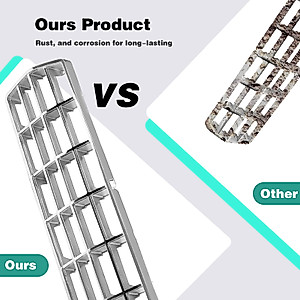 CarPartsDepot Front Chrome Frame Grille Assembly Grill Compatible With Ford F-100/ F-250/ F-350 /Bronco 1978 1979 FO1200111 D8TZ8150C