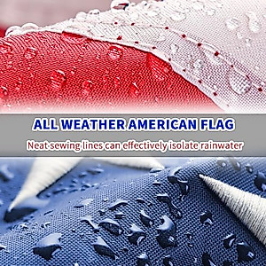 American Flag,3x5 American Flag Outdoor Heavy Duty Made In Usa,American Flags For Outside 3x5, Built For Outdoor Use,The Best Us Outdoor Flags(100% Made In Usa)