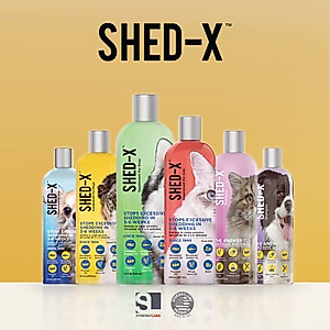 Shed-X Liquid Dog Supplement, 16oz – 100% Natural – Helps Control Excessive Dog Shedding with Fish Oil for Dogs Supplement of Essential Fatty Acids, Vitamins, and Minerals