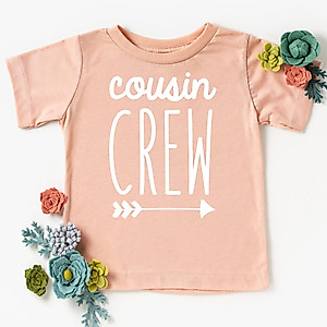 Cousin Crew Arrow T-Shirts and Bodysuits for Baby and Toddler Boy and Girls Fun Family Outfits Vintage Royal Shirt