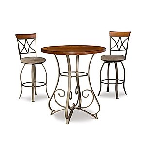 Powell 3-Pc. Hamilton Pub Set, Medium Cherry