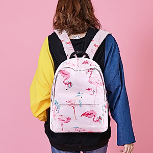 POWOFUN Teen Casual Travel Daypack School Backapck Middle Bookbag Water-Resistant Fashion Backpack for girls boys