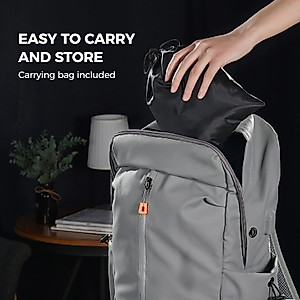 Ear Protection Safety Ear Muffs, NRR 28dB Safety Earmuffs for Hearing Protection, with Padded Headband, Compact Foldable Ear Defenders for Shooting, Hunting, Mowing, Construction, with Carrying Bag