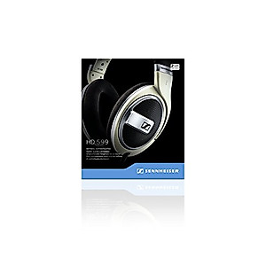 SENNHEISER HD 599 Open Back Headphone, Ivory