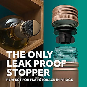 Airtender Wine Vacuum Pump Wine Preserver with 3 Reusable Bottle Stopper Vacuum Seals, for Wine Preservation and Storage