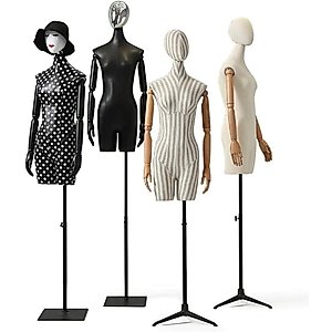 Mannequin Display Stand Tailoring Accessories Seamstress Mannequin Torso Clothing Shop Window Display Mannequin ( Size : Small ) ( )