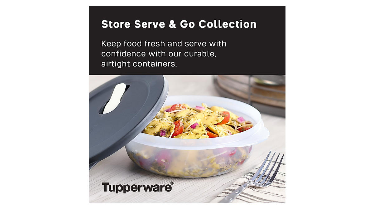 Tupperware Store & Go: 16 Pc Food Containers for Meal Prep