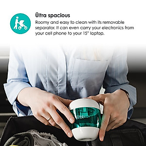 bblüv - Ültra - Large Capacity Diaper Bag, Multi-Function, Mommy Travel bag, Changing Pad included - Diaper Bag with Changing Station – Free hand on the stroller, Tote or Crossbody Holding