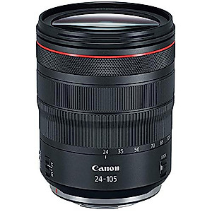 Canon EOS RP Mirrorless Camera with RF 24-105mm F4 L is USM Lens Kit Bundle with Lens Mount Adapter, 64GB Memory Card, Shoulder Bag, Battery and Charger Kit, Monopod and Cleaning Kit