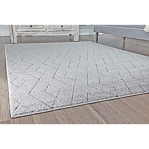 CosmoLiving by Cosmopolitan Area Rug, 5'0"x7'6", Basalt