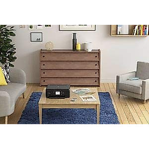 Canon PIXMA TS6220 Wireless All In One Photo Printer with Copier, Scanner and Mobile Printing, Black, Works with Alexa