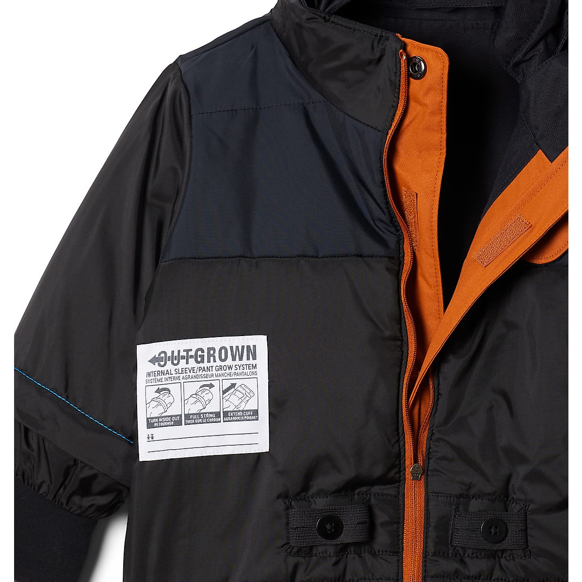 Columbia Baby Buga II Suit, Warm Copper/Black, 18/24