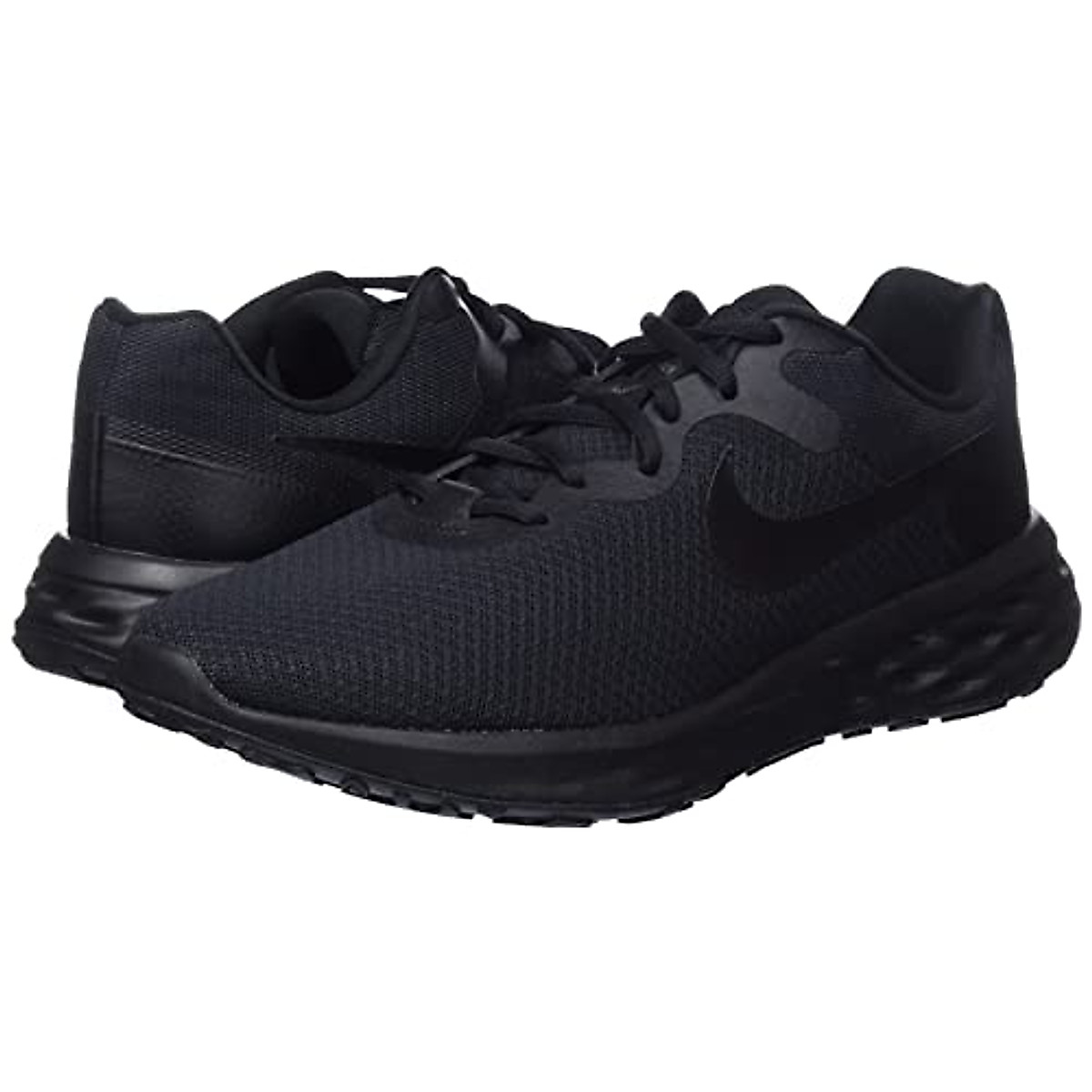 Nike Revolution 6 Black/Black-DK Smoke Grey 12
