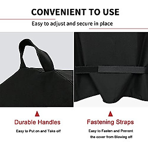 JIESUO Grill Cover for Traeger 20 Series, Junior & Tailgater Grills, Heavy Duty Waterproof Wood Pellet Grill Cover, Outdoor Full Length Grill Cover