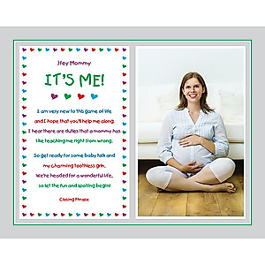 It's Me - Sweet Mommy Poem Mother to be from Baby, 8x10 Inch Custom Print