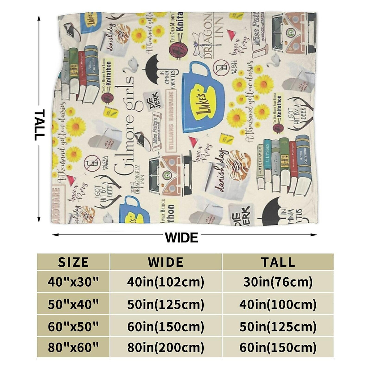 Blanket Soft and Warm Lightweight Fluffy Throws Blankets Rug Carpet Gift for Beach Yoga Bedroom Living Room Decoration Sofa Camping Trip Dorm Decor All Season