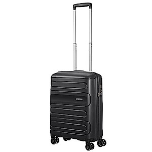 American Tourister Hand Luggage, Black (Black), Spinner S (55 cm-35 L)