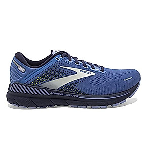 Brooks Women's Adrenaline GTS 22 Supportive Running Shoe - Blue/Purple/Nightlife - 9.5 Medium