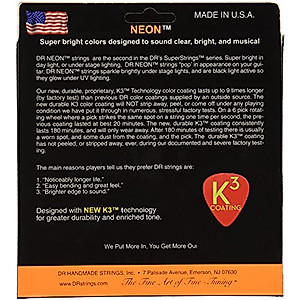 DR Strings HI-DEF NEON Bass Guitar Strings (NOB-45)