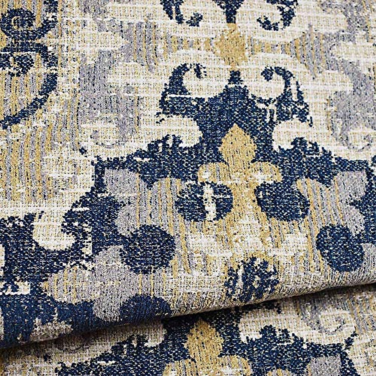 eLuxurySupply Fabric by The Yard - Upholstery Fabric, 100% Polyester for Furniture and DIY Projects - Sewing Material/Fabrics - Bennington Storm Pattern