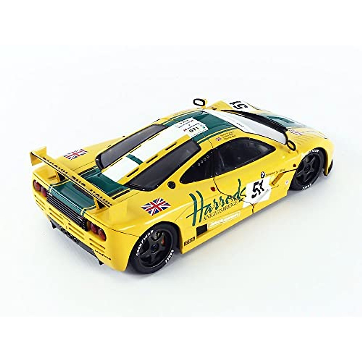 solido S1804105 1:18 F1 GT-R Short Tail 24h Le Mans 1995-Harrods McLaren Collectible Miniature car, Multi