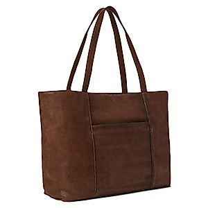 Frye Brooke Suede Tote Cognac One Size