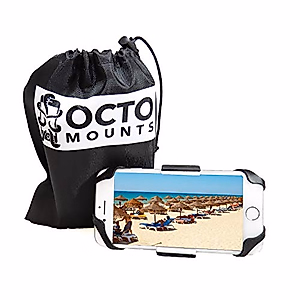 SAL Industries Universal Smartphone Mount Holder for Car/Bike/Stroller/Car Air Vent/Golf Cart/Desktop/Motorcycle/GPS/Exercise Bike Compatible with iPhone/Samsung Galaxy/HTC, Black CCC