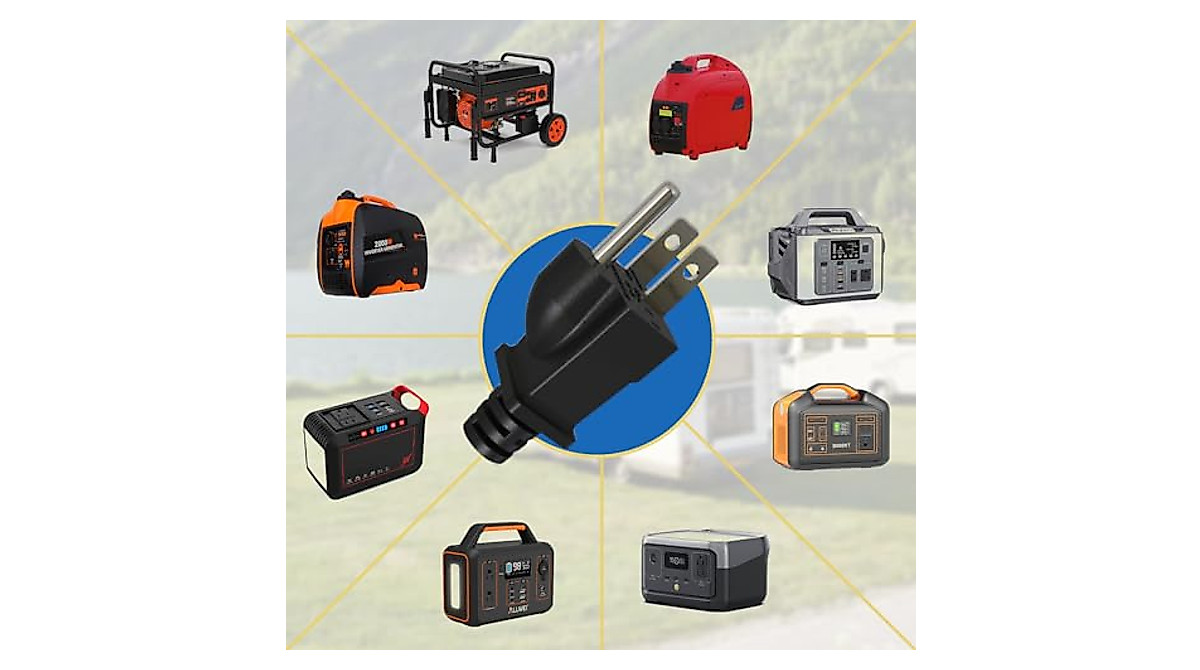 Neutral Ground Bonding Plug for Portable Generators | Safe Grounding ...