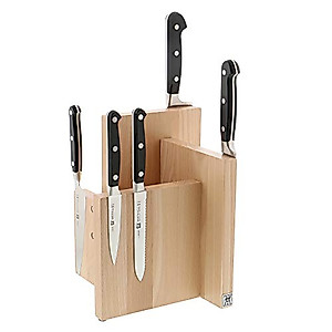 ZWILLING Upright Magnetic Knife Block, Brown