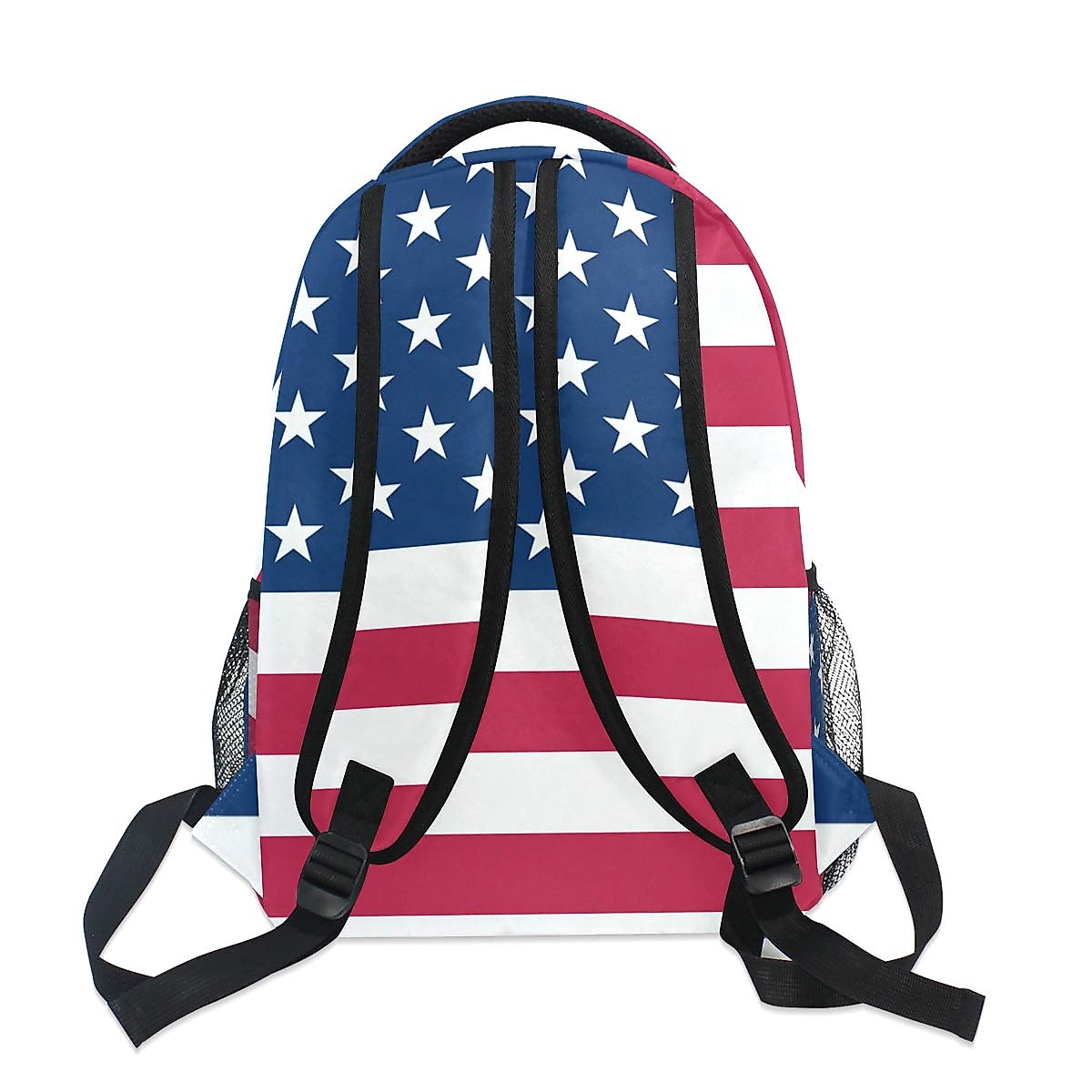 Nander Backpack Travel American Flag School Bookbags Shoulder Laptop Daypack College Bag for Womens Mens Boys Girls