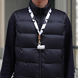 HONZUEN Necklace Lanyard Fits for Most of Pen Devices, Lanyard with Elastic Holder, Anti Lost Lanyard for J-l/V-e/Br-ze/B-u (Light Purple)