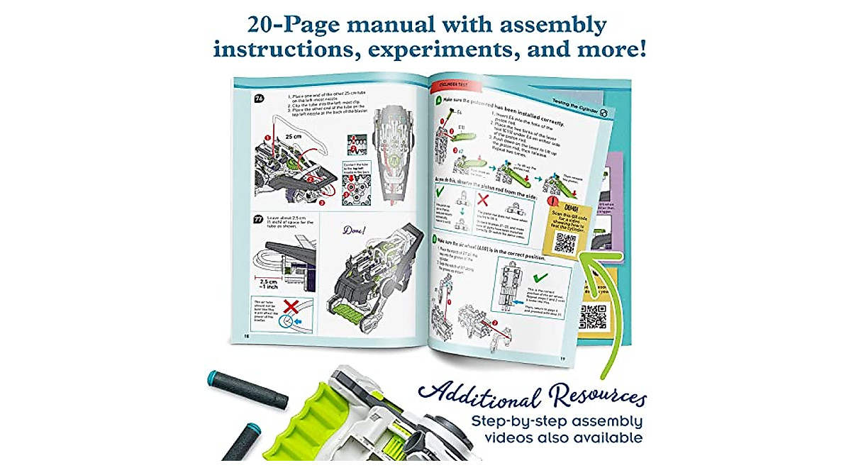Build & Blast with the Ultra Bionic Blaster STEM Kit