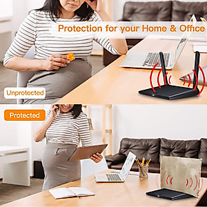 WiFi Cover Emf Protection WiFi Router Cover Radiation Shielding WiFi Guard Emf Faraday Cage for Router 13.8IN 15.7IN