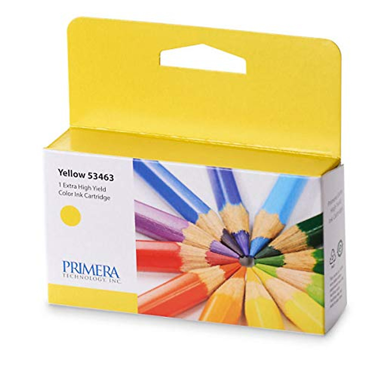 Primera 53465 High Yield Cyan Magenta Yellow Ink Cartridge 4-Pack for LX1000, LX2000 Color Label Printers