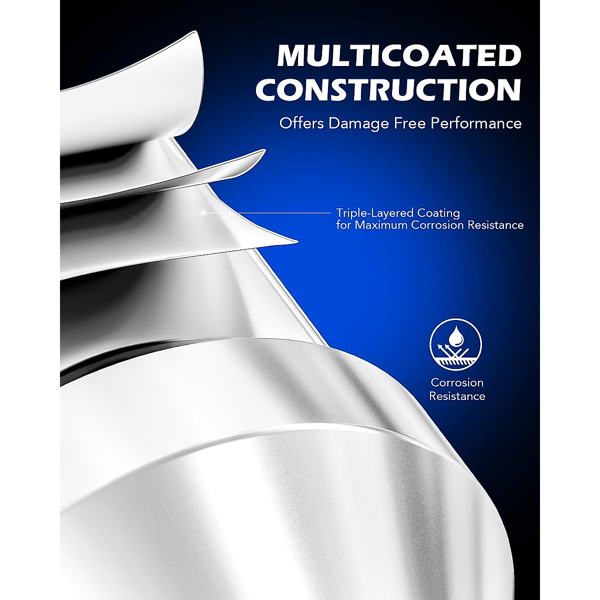 Orion Motor Tech 1/2"-20 Open End Lug Nuts, 3/4" 19mm Hex 0.84x0.9 in. Chrome Plated Wheel Lug Nuts Compatible with Dodge Dakota Ramcharger Ford Bronco Explorer F-150 Jeep Wrangler, Set of 20