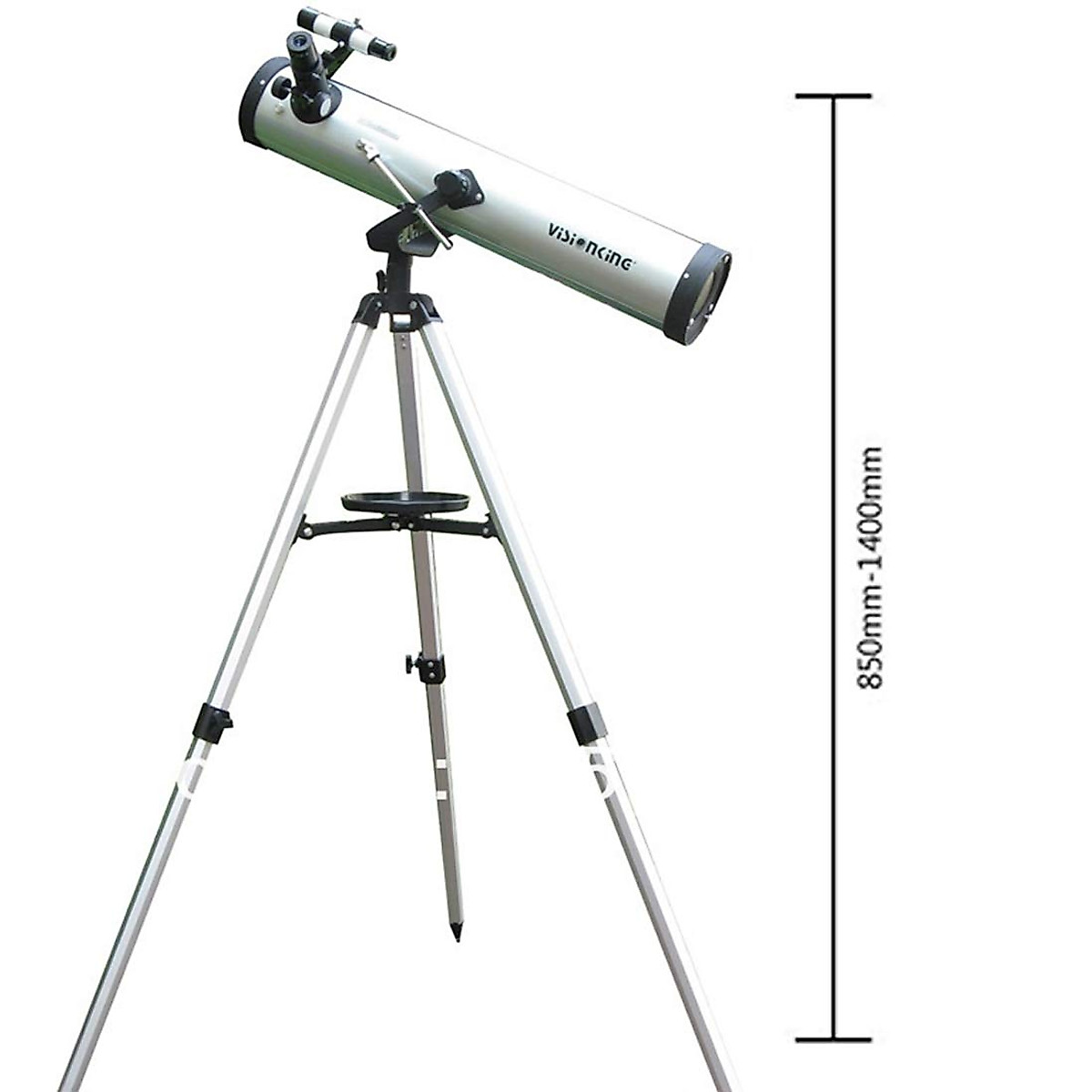 no logo Lvxiuxiu Visionking Astronomy (700 / 76mm) 3 Inch Telescope Newton Reflector Astronomy Space Telescope HD