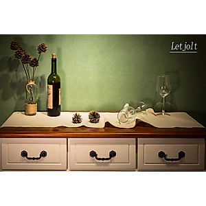 Letjolt Cotton Shabby Chic Table Runner Farmhouse Table Runner 12x72 Inches Rustic Table Ornaments, Natural