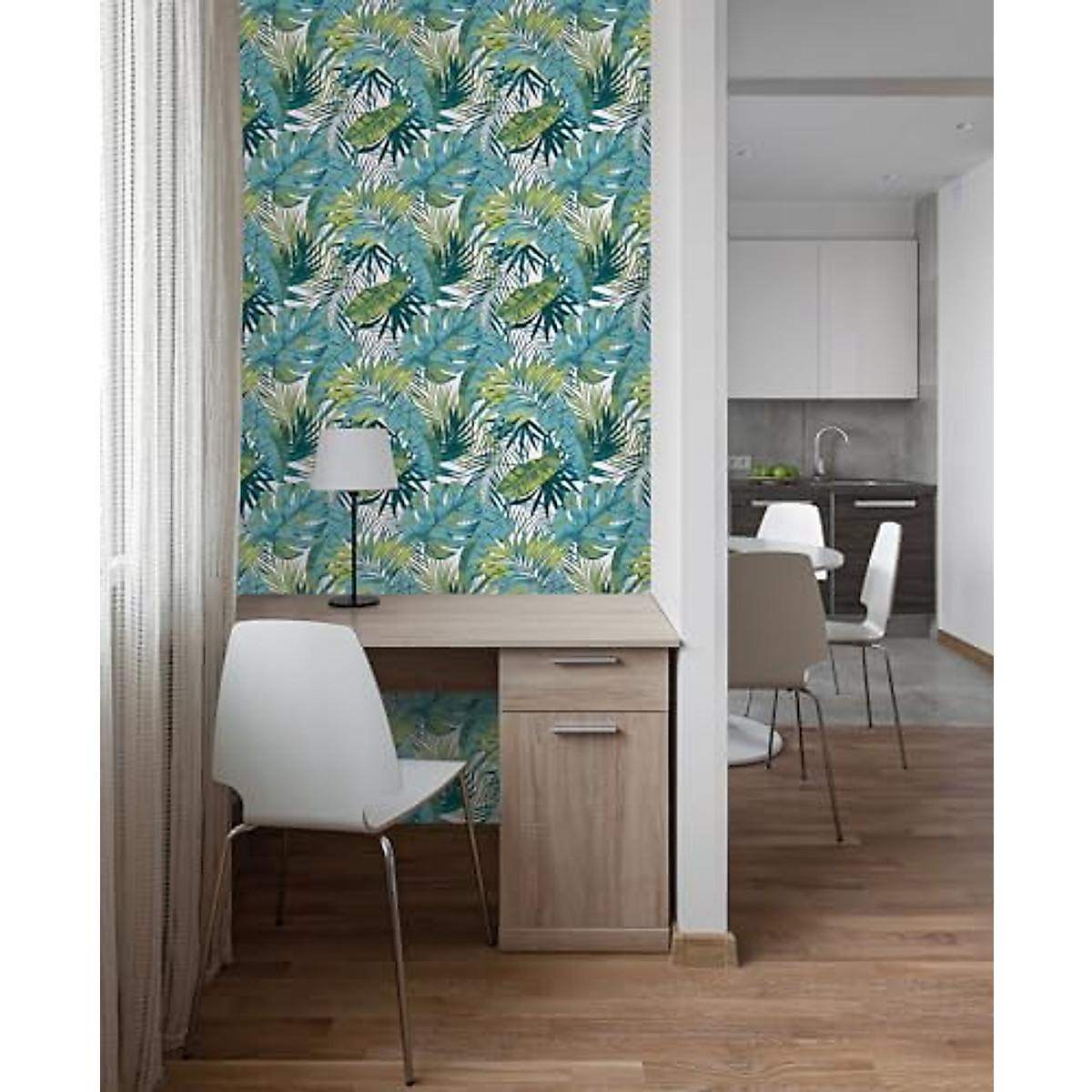 My Style Bangalow Tropical Palm Peel and Stick Wallpaper
