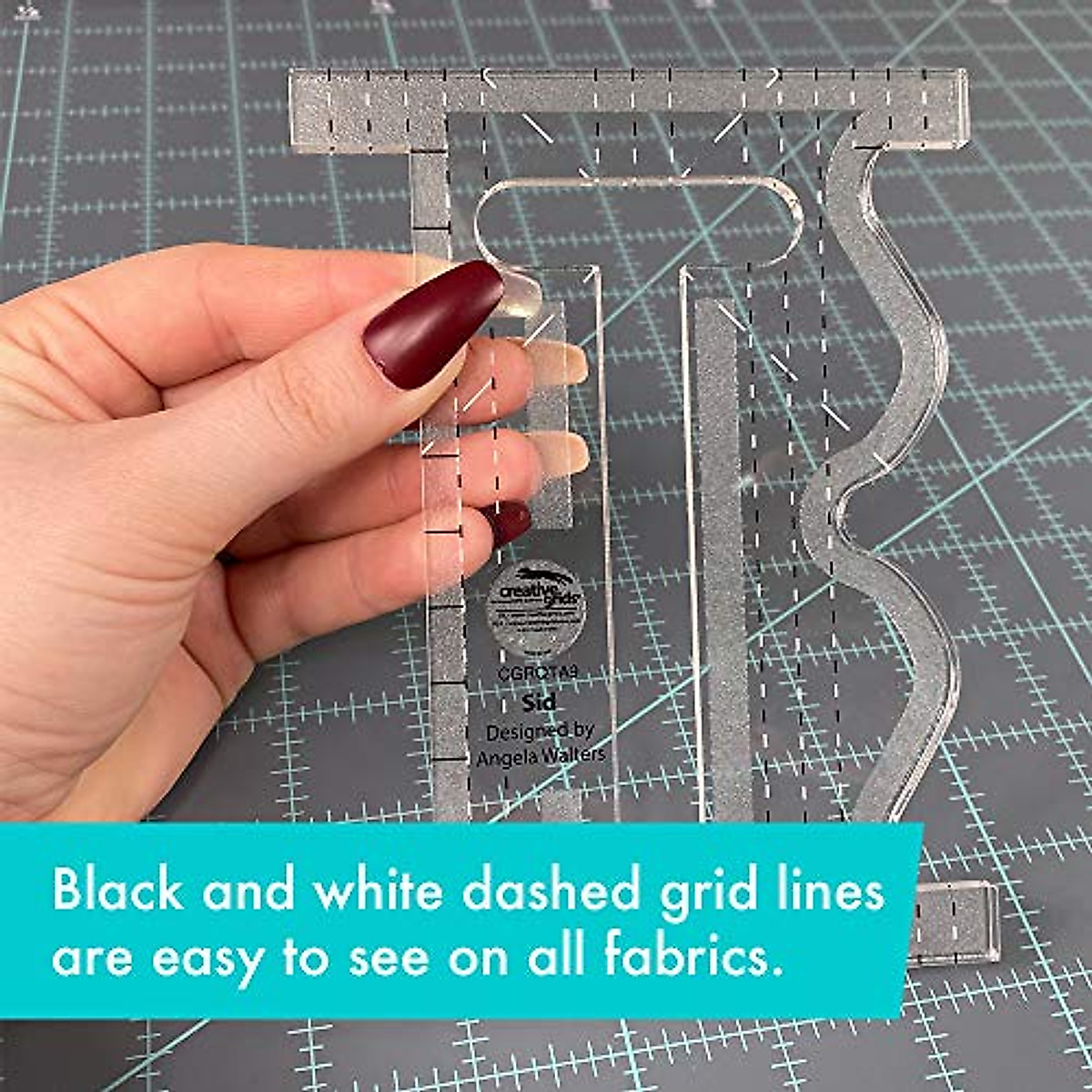 Creative Grids Machine Quilting Tool - Sid - CGRQTA9