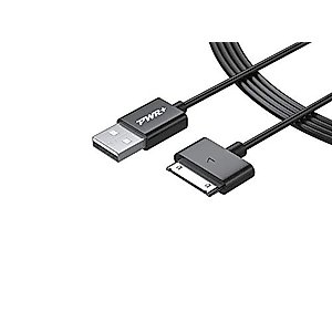 PWR+ 6.5 Ft Samsung-Galaxy-Tab Tablet-USB-Charging Sync-Data-Cable-30-Pin for Galaxy-Tab-2 10.1 8.9 7.7 7.0 Plus; Note-10.1-GT-N8013-GT-P5113 SGH-I497 SCH-I915 GT-P3113 GT-P3100 SCH-I705 GT-P7510