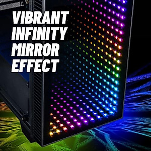 Empowered PC Continuum Micro Professional Desktop - Intel UHD Graphics 770, Intel i9-12900K (> Ryzen 9 5950X), 32GB DDR5, 512GB NVMe + 2TB, Wifi 6, Windows 11 Pro - Liquid Cooled RGB Business Computer