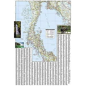 Thailand Map (National Geographic Adventure Map, 3006)
