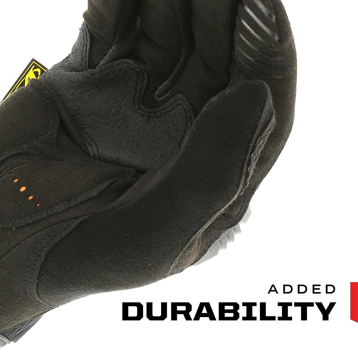 Mechanix Wear: M-Pact Work Gloves with Secure Fit, Work Gloves with Impact Protection and Vibration Absorption, Safety Gloves for Men (Black/Grey, Medium)