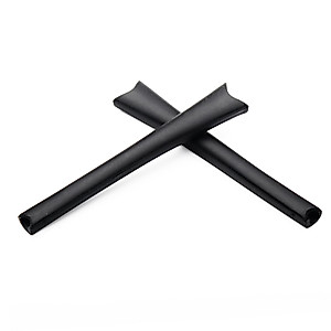 Eye Opening Stuff 1 Pairs Replacement Earsocks & Nosepieces Kits Compatible with Oakley Radar Path/Range/Pitch/Edge Sunglasses -Black