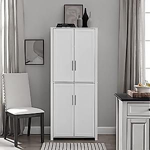 Crosley Furniture Savannah Tall Pantry, White