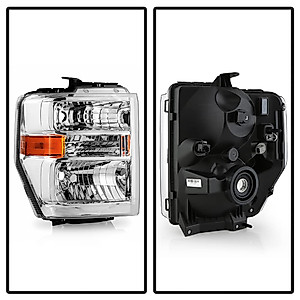 ACANII - For [Non-Sealed Beam] 2008-2014 Ford E150 E250 Van 08-21 E350 E450 Super Duty Headlight Headlamp Passenger Side