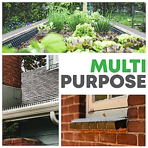 Petfolio 32 Pack Bird Deterrents for Outside Patio - 35ft Transparent Balcony Pigeon Deterrent Spikes to Keep Birds Away. Anti Bird Spikes for Pigeons and Other Small Birds, Crows, Woodpeckers & Cats